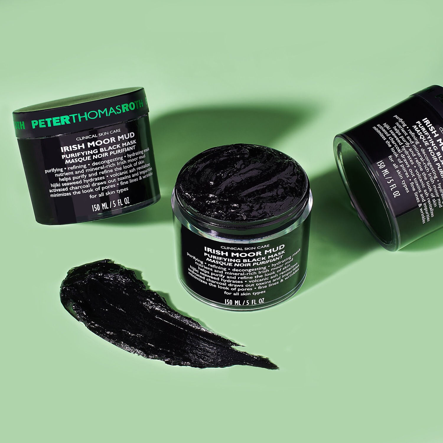 Irish Moor Mud Purifying Black Mask | Men's Health Shop