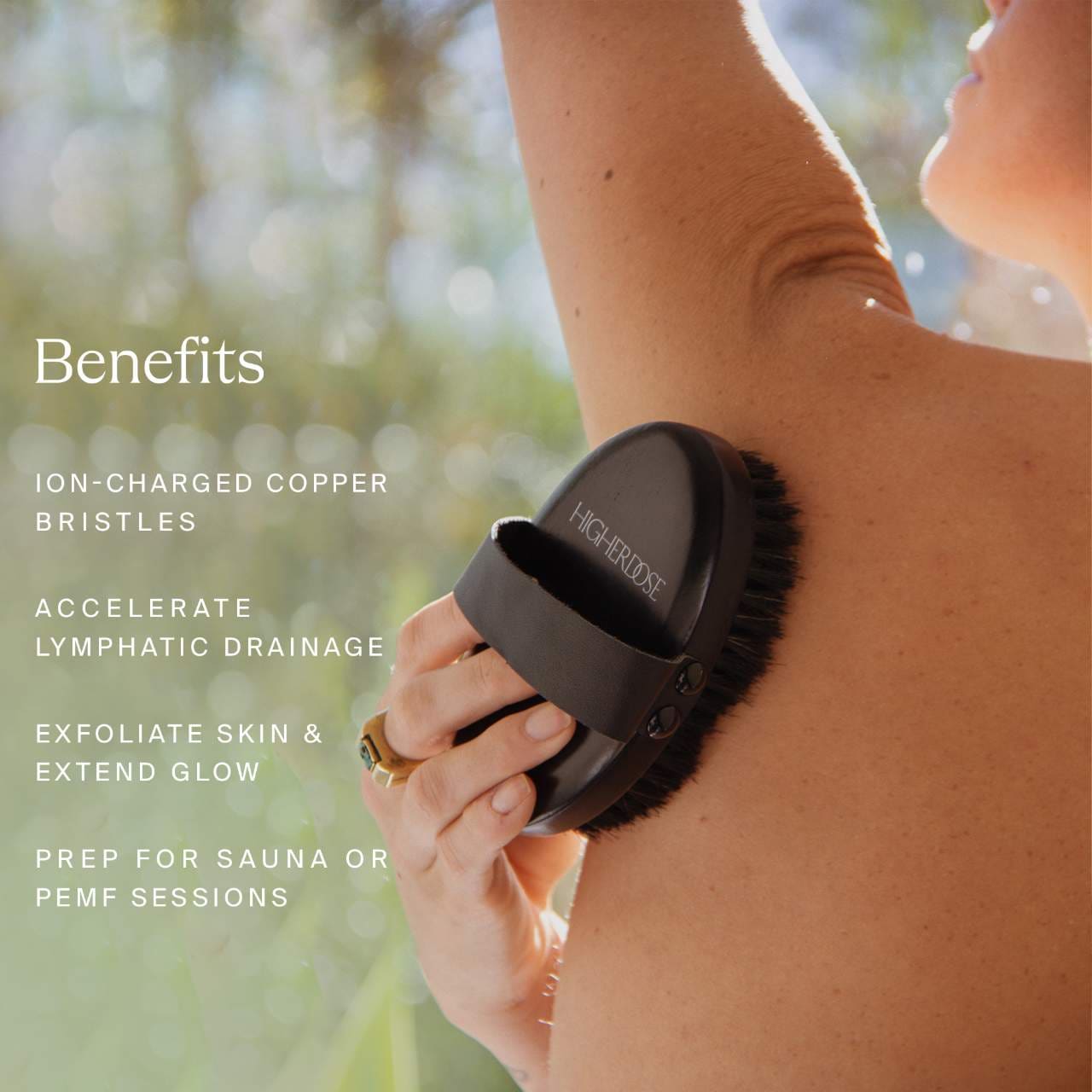 Supercharge Copper Body Brush For Exfoliating & Circulation | Men's ...