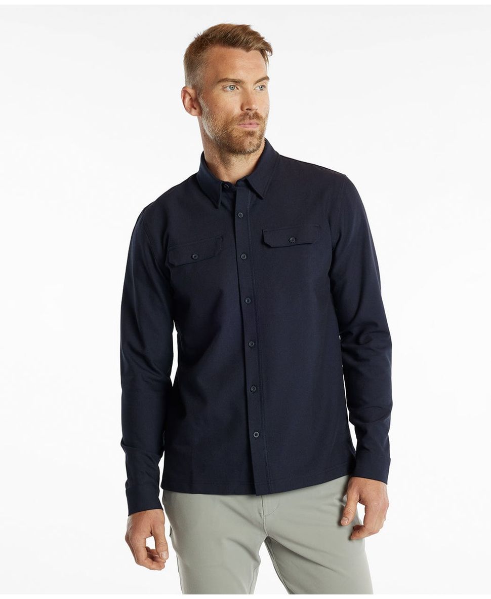 Stretch Thermal Button Down | Men's Health Shop