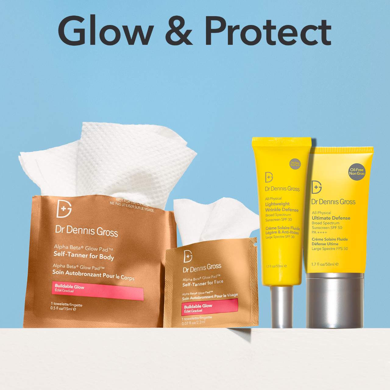 Alpha Beta® Glow Pad™ Self-tanner For Face | Men's Health Shop